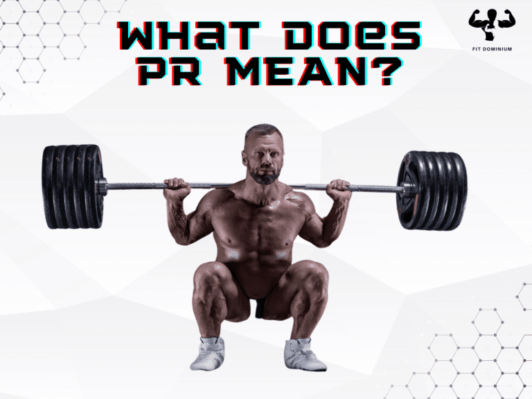 What Does PR Mean In Gym Terms? 1RM Calculator Included | FitDominium