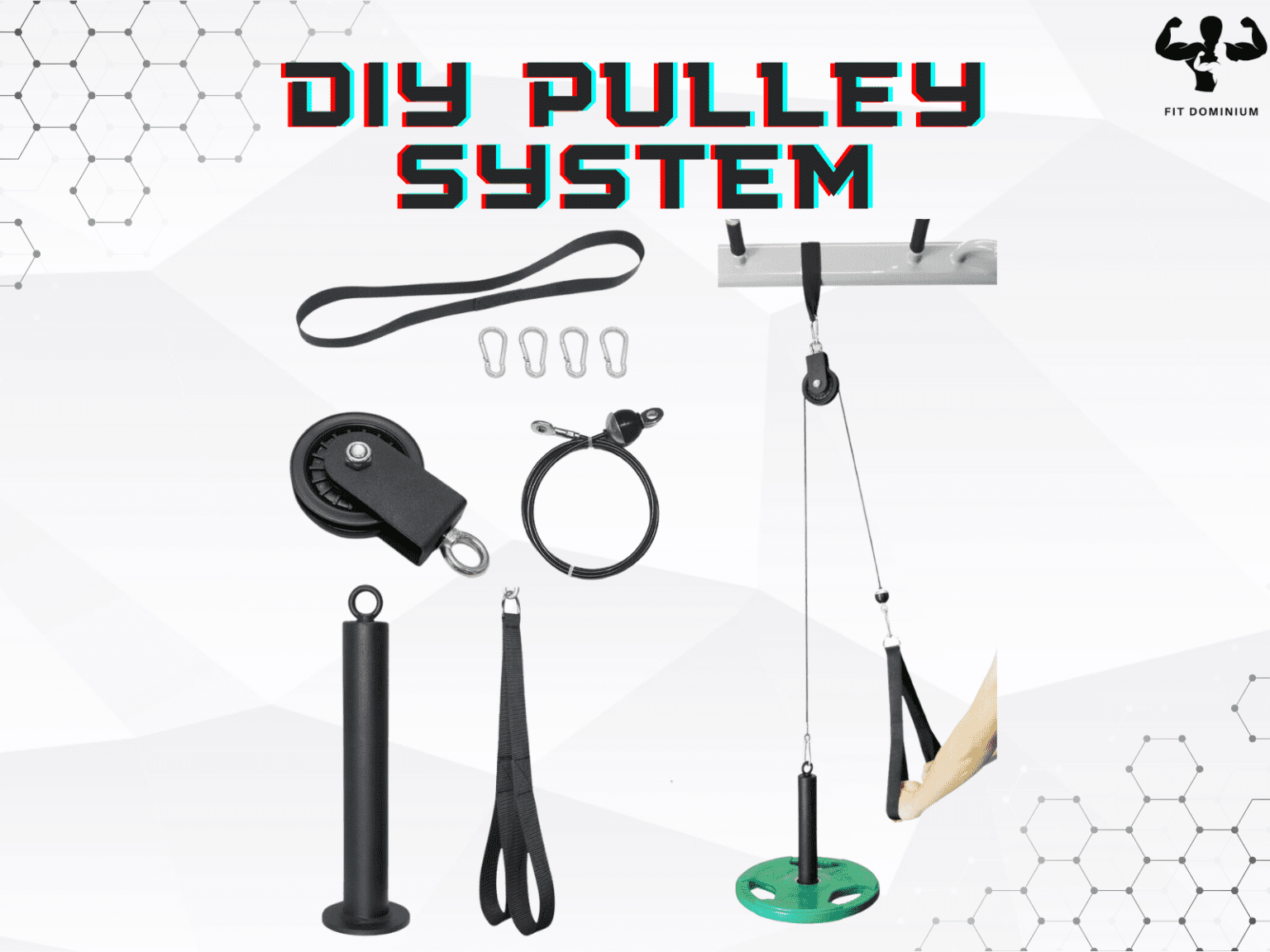 How To Make DIY Pulley System For Home Gyms – FitDominium