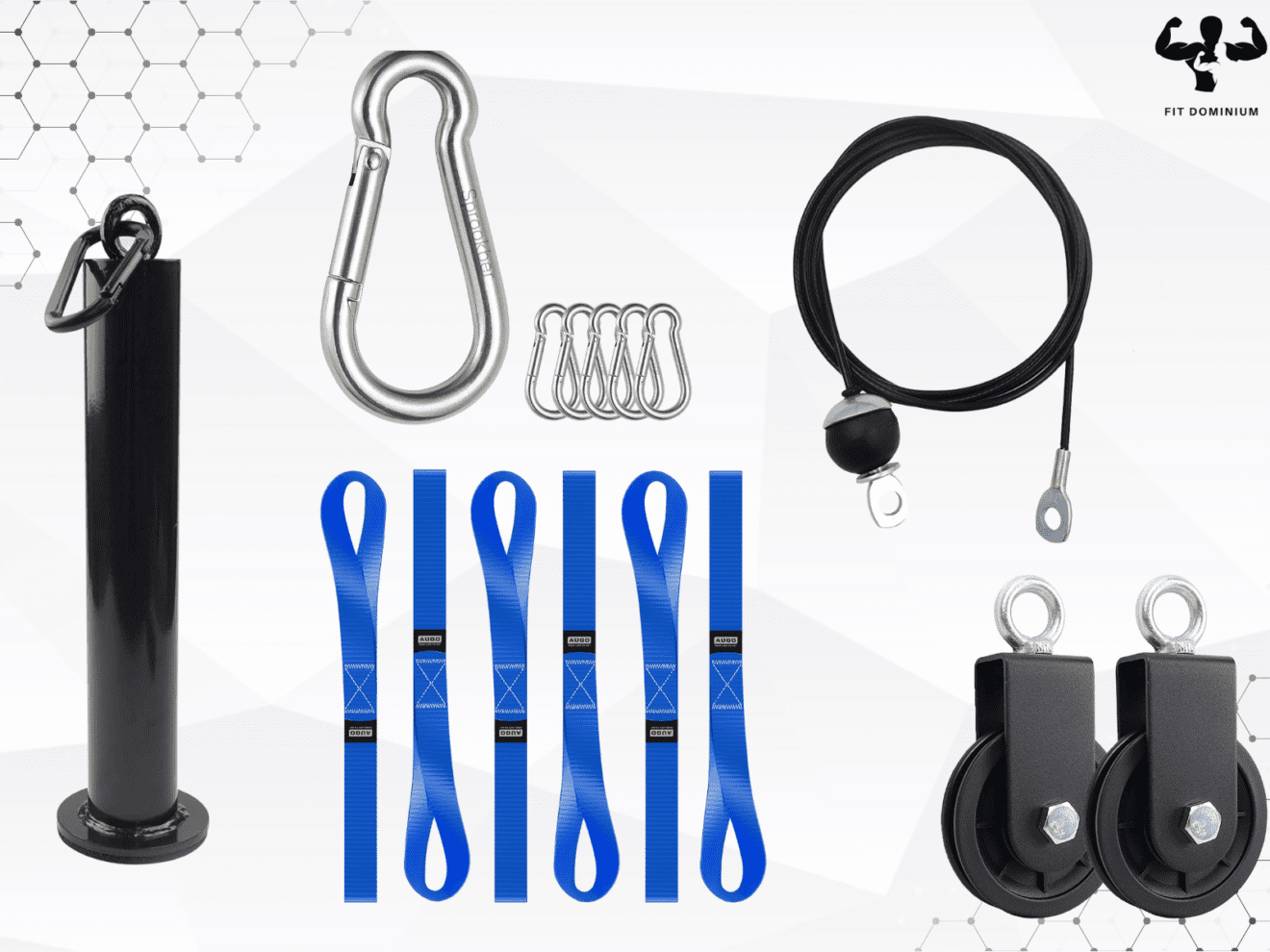 How To Make DIY Pulley System For Home Gyms | FitDominium