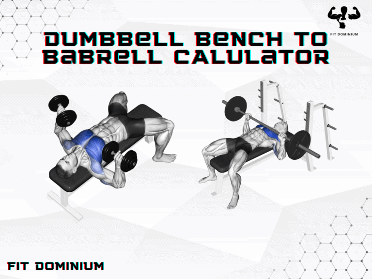 Dumbbell Bench To Barbell Calculator | FitDominium