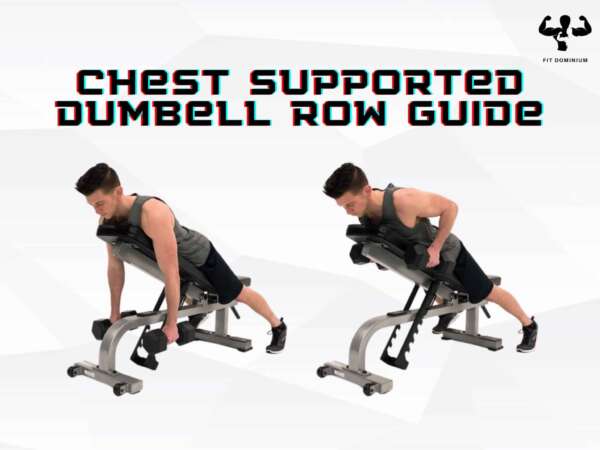 Chest Supported Dumbell Row: How To & Benefits | FitDominium