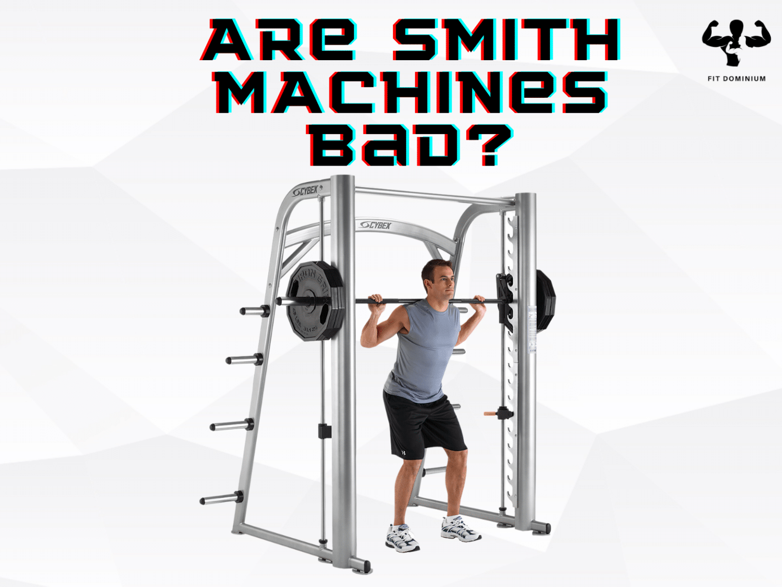 Are Smith Machines Bad? What You Need To Know | FitDominium Are Smith Machines Bad? What You Need To Know | FitDominium