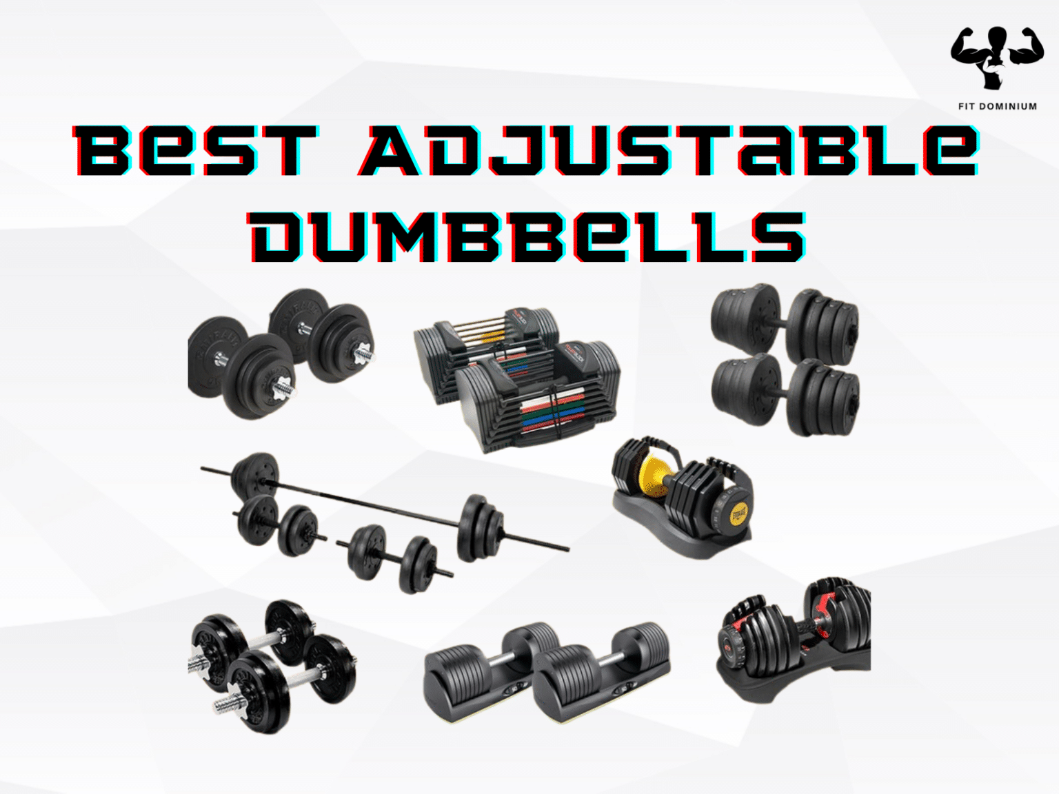 8 Best Adjustable Dumbbells | FitDominium