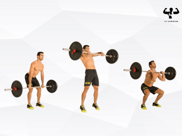 Barbell Clean And Press: How To & Benefits | FitDominium